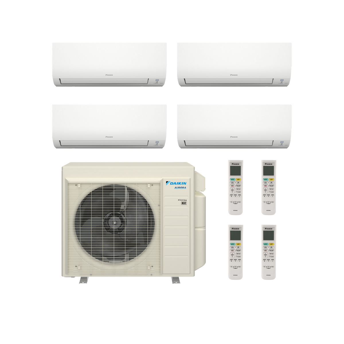 Buy 4 Zone Mini Split Systems | HVAC Store