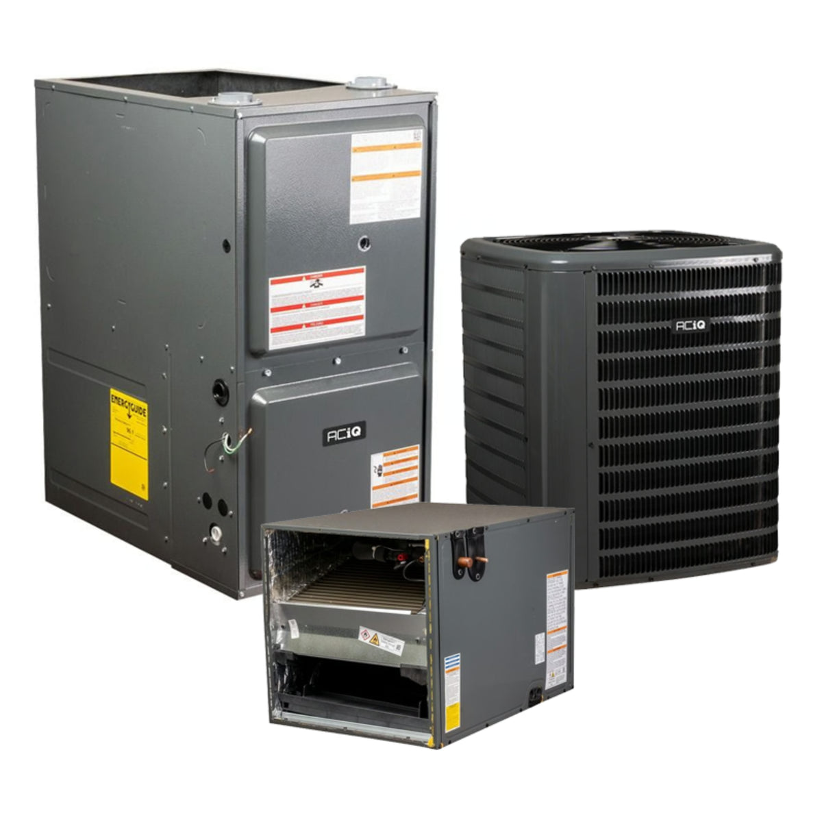 ACiQ 2 Ton 14.5 SEER2 AC Furnace System 96% 40K BTU 2 Stage Downflow 1 ...