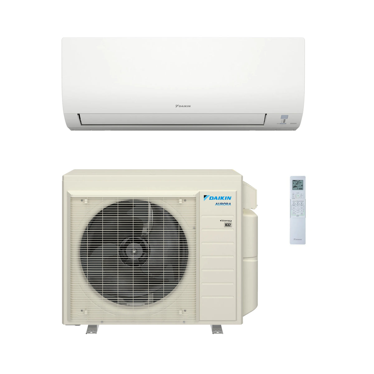 Daikin 18,000 BTU 21 SEER2 Aurora Wall Mount Mini Split System R32 230 ...
